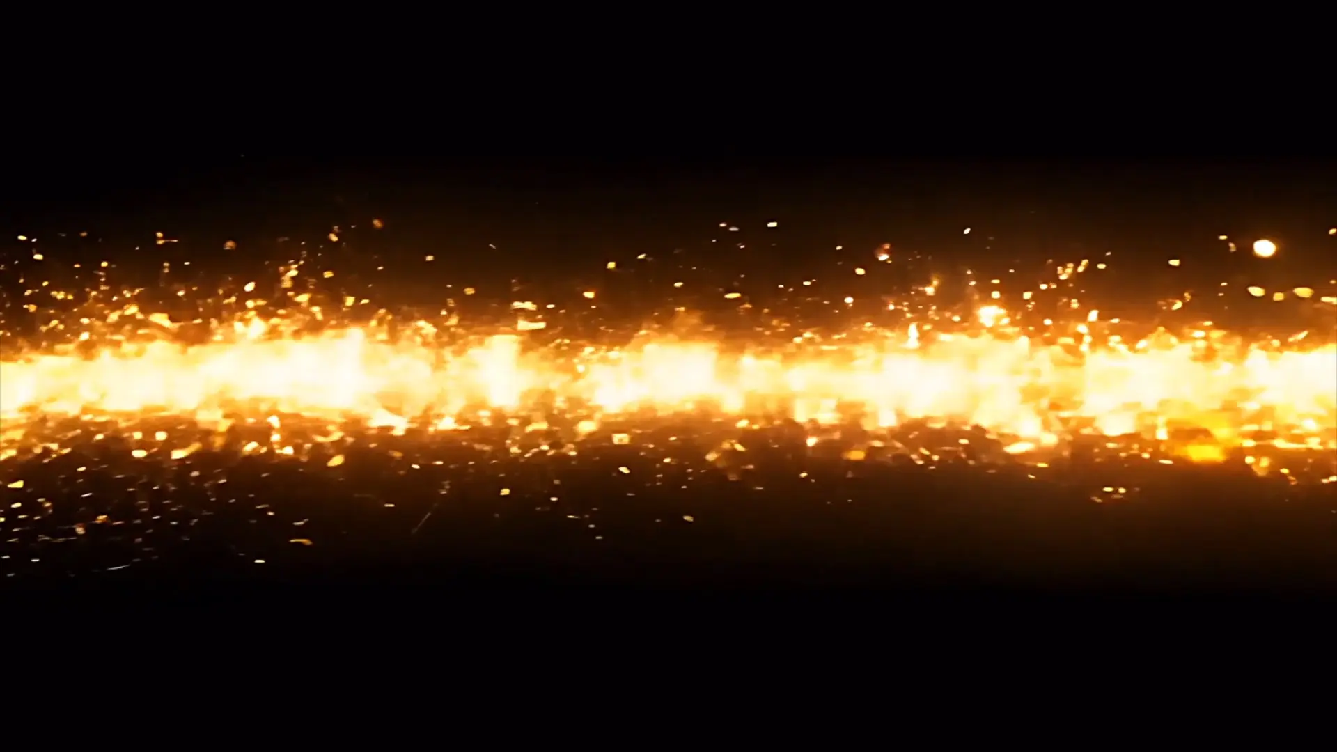 Fiery Spark Stream Transition Title Animation | Videos